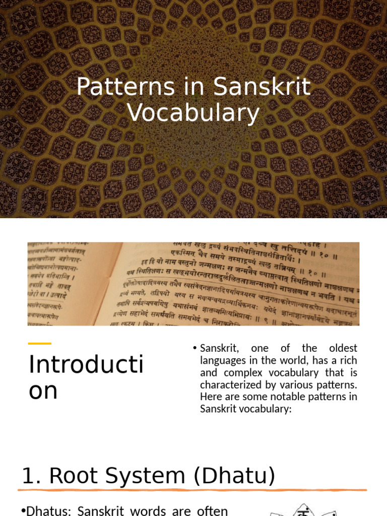 Gam Dhatu Patterns in Sanskrit | PDF | Grammatical Gender | Grammatical ...