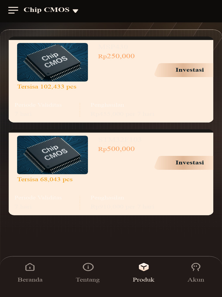 Investasi Chip | PDF