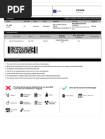 IndiGo Flight Ticket Sample 2025 | PDF
