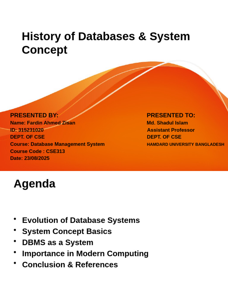 Evolution of Database Management Systems | PDF | Databases ...