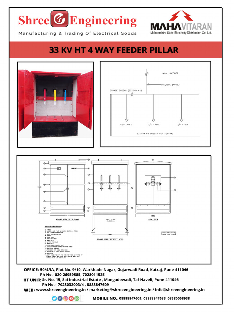 33 KV HT Feeder | PDF