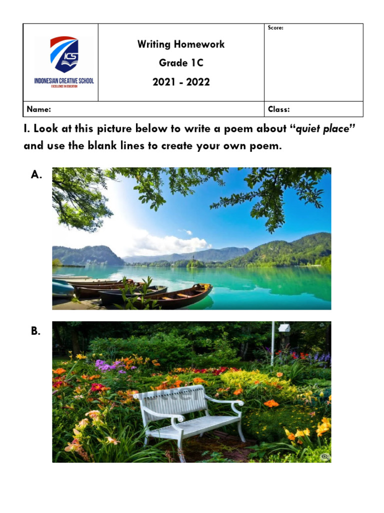 Poem of Quiet Place | PDF