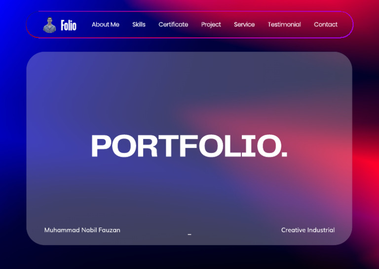 Portfolio Ver 1 | PDF