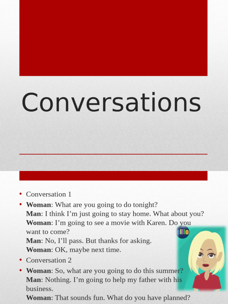 A2 Conversations Using Present Simple | PDF