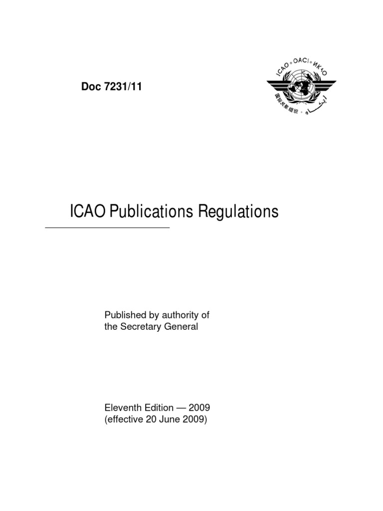 Icao Publications Regulations | PDF | Copyright Infringement | Copyright