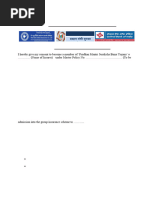 Pradhan Mantri Suraksha Bima Yojana Form | PDF | Identity Document ...