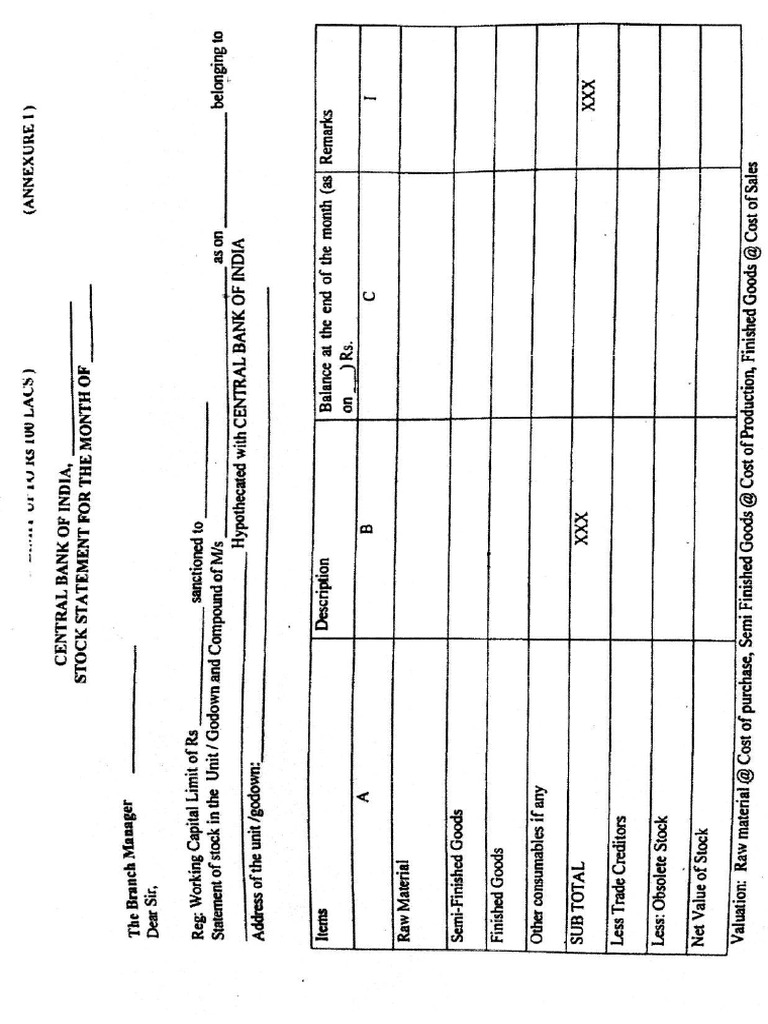 New Stock Statement Form 13 12 24 | PDF
