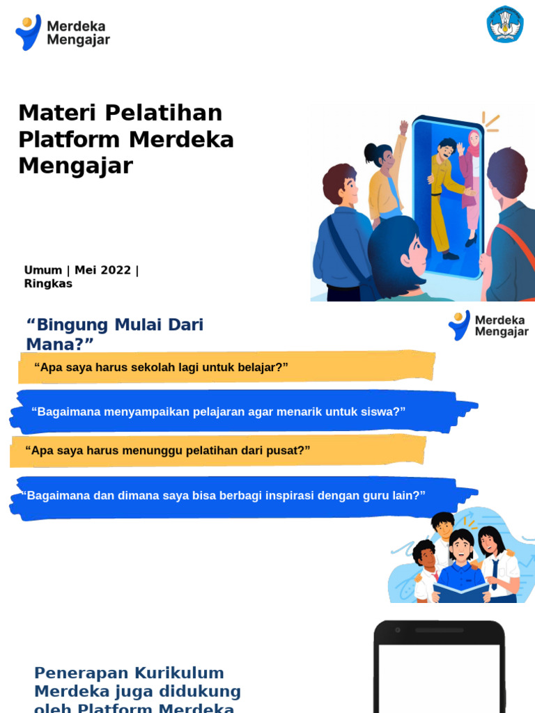 Platform Merdeka Mengajar | PDF