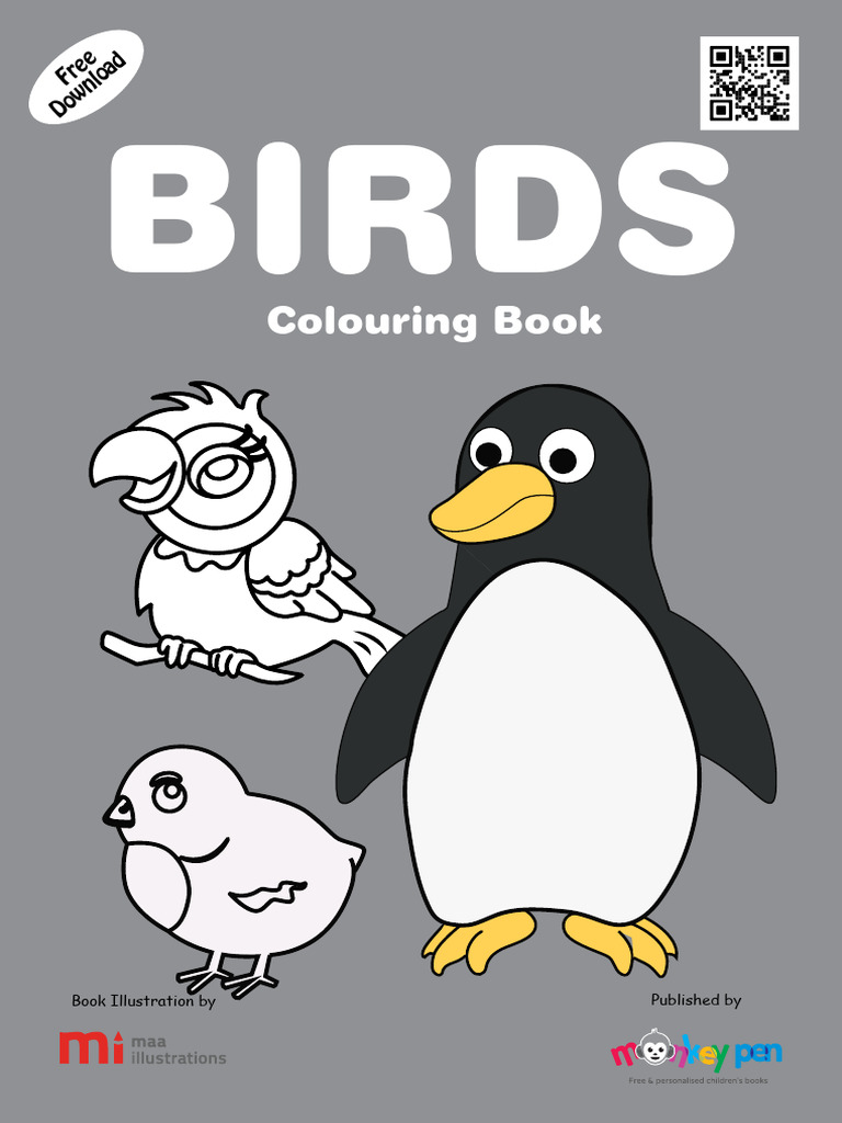 Free Bird Coloring Book Download | PDF