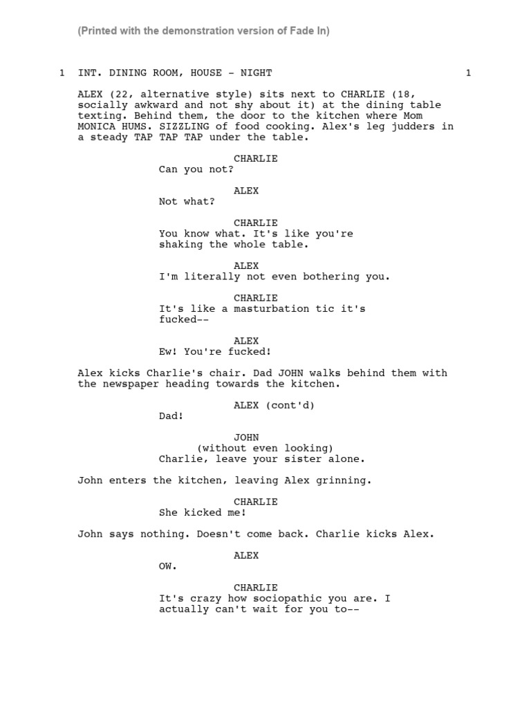 Charlie Scene | PDF