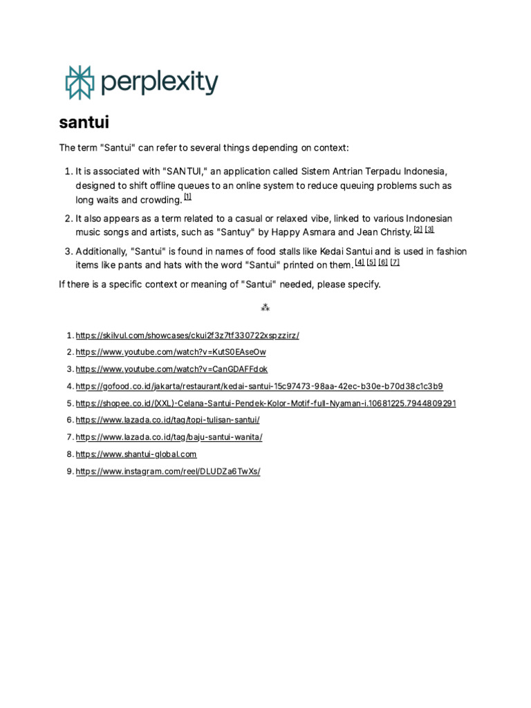Santui | PDF