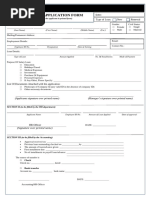 Miss Punch Application Format | PDF