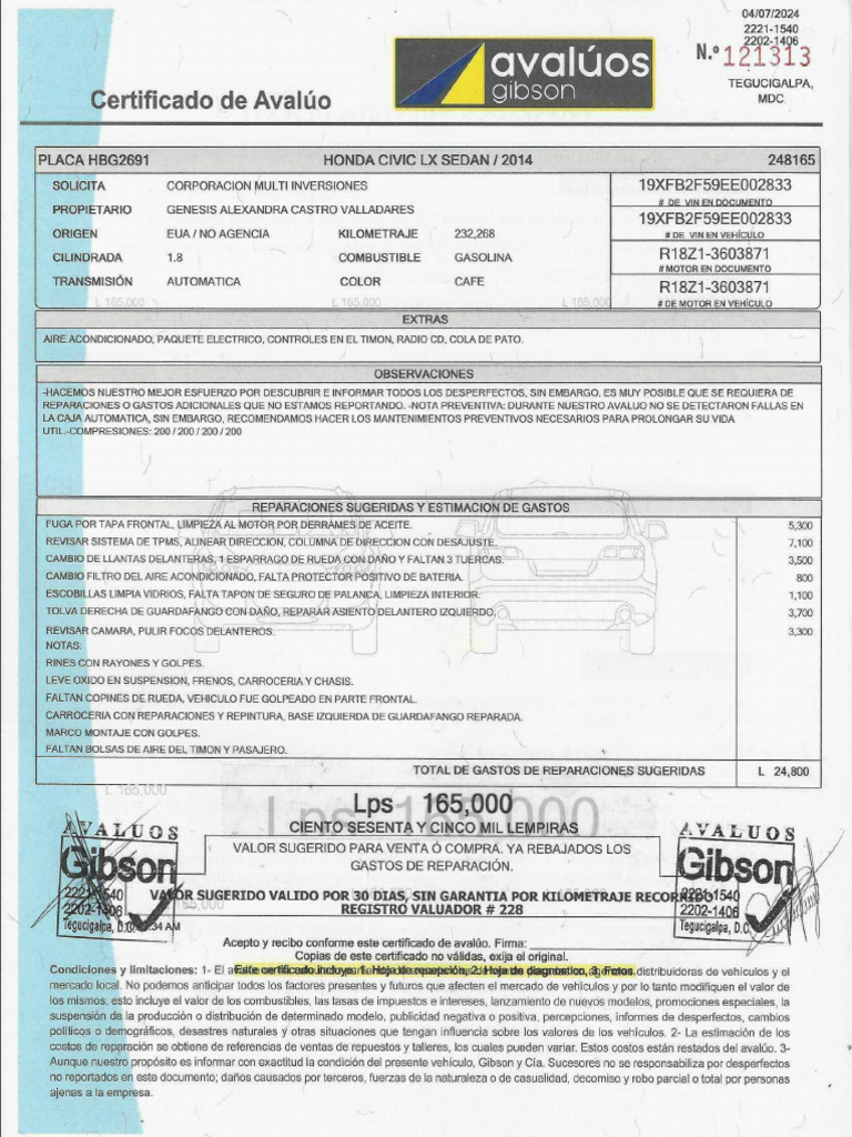 Inspeccion 0001 240704 111002 | PDF