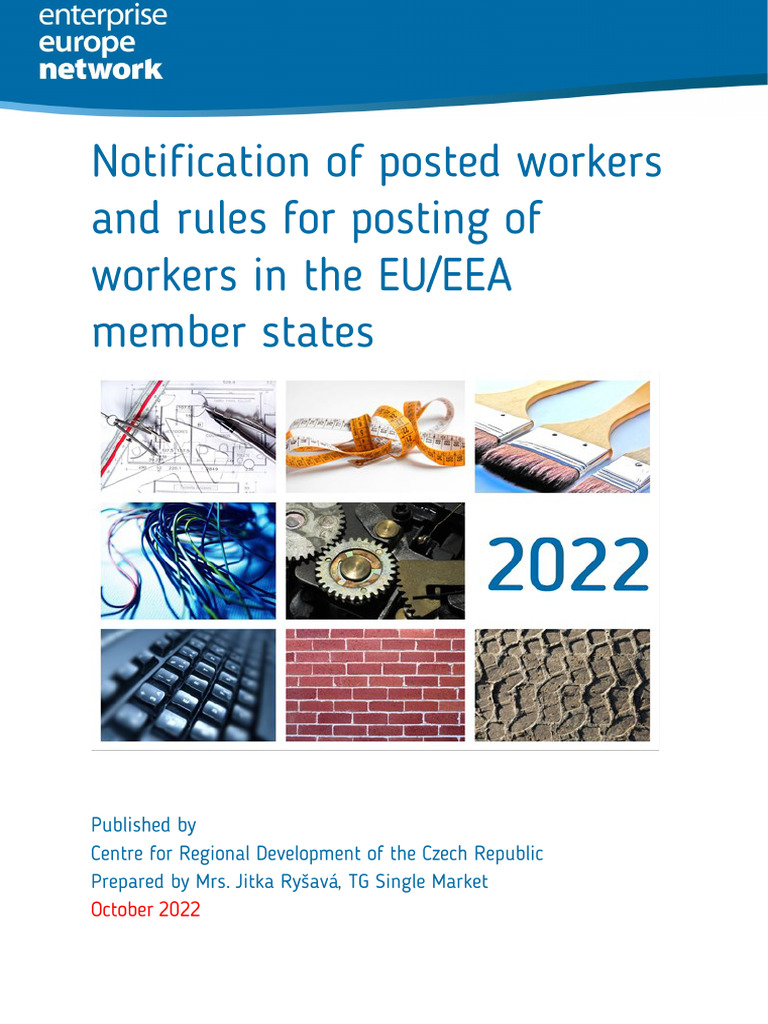 Posting of Workers - Notification and Rules October 2022 | PDF ...
