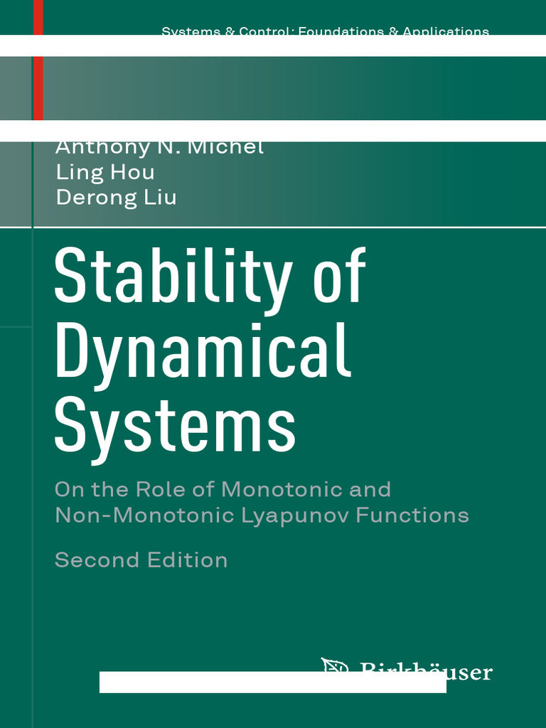 Stability of Dynamical Systems Guide | PDF | Stability Theory ...