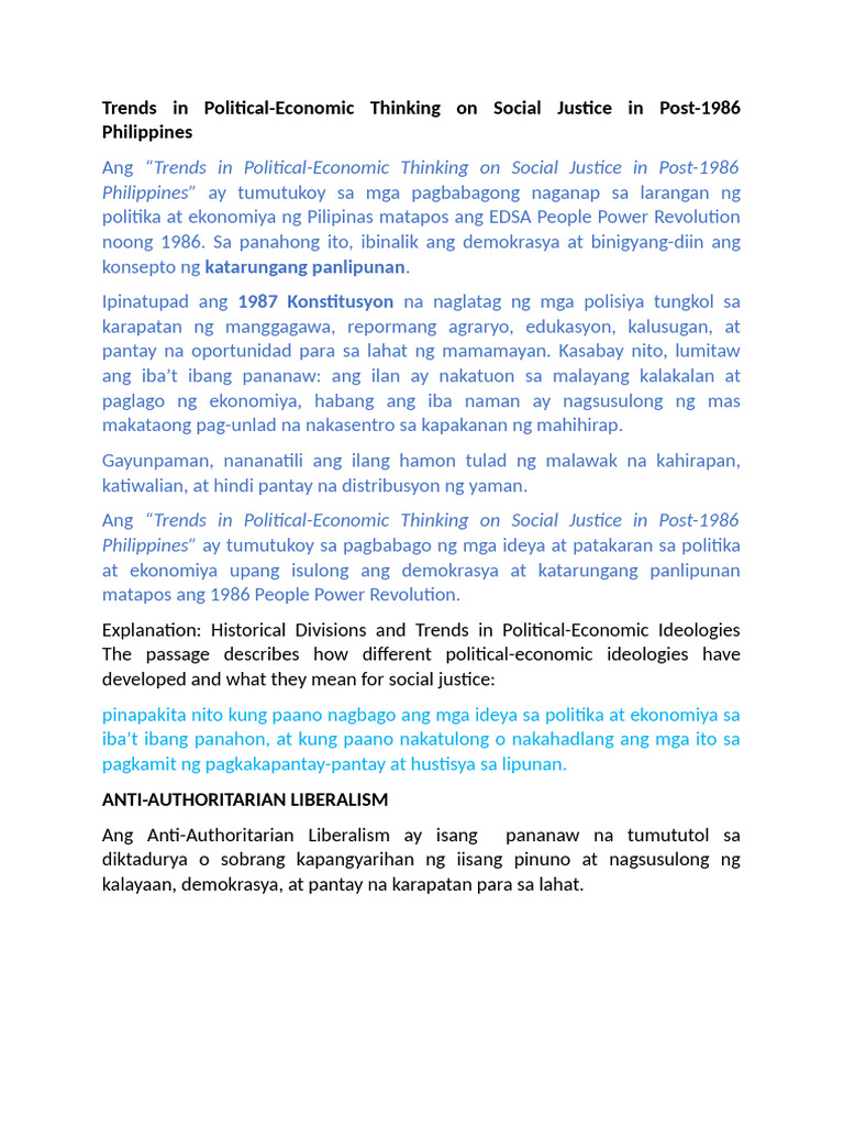 Trends in Political Report Maed | PDF
