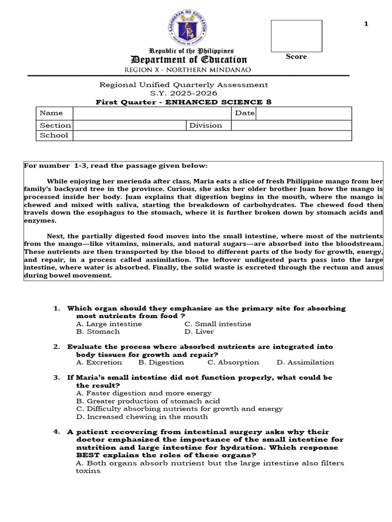 1ST QUARTER ENHANCE SCIENCE 8 Life Science | PDF | Genotype | Dominance ...