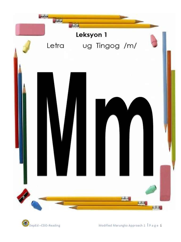 Marungko 1 | PDF