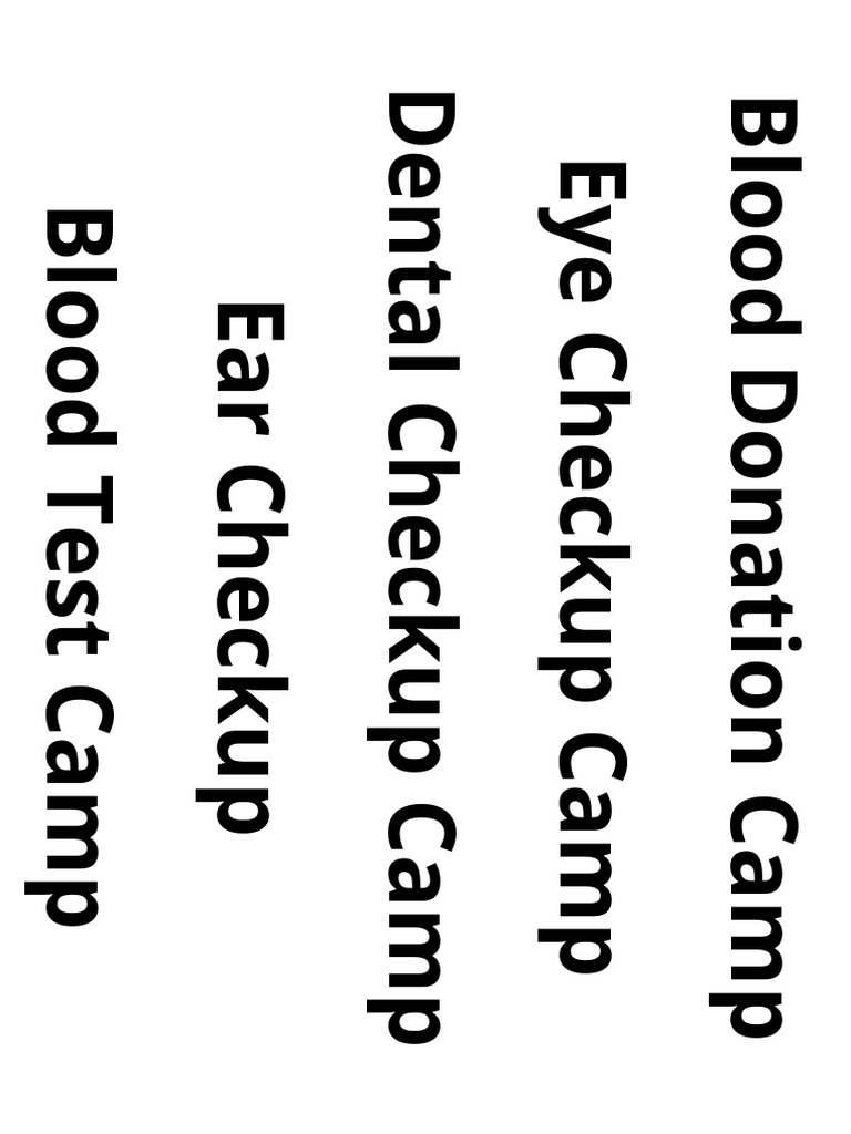 Blood Donation Camp | PDF