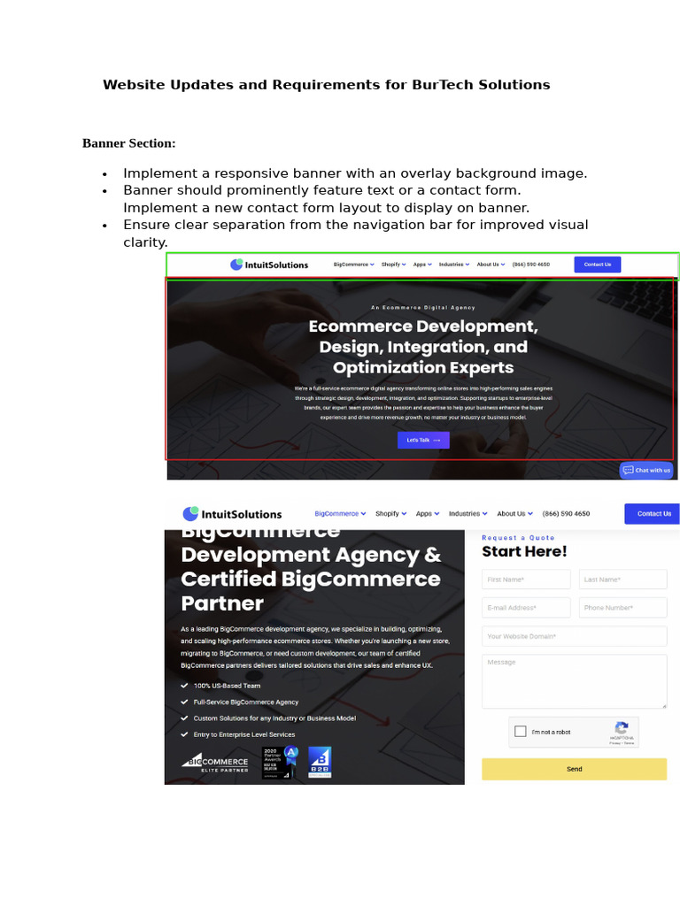BurTech Solutions Website Update Guide | PDF | Websites | Software