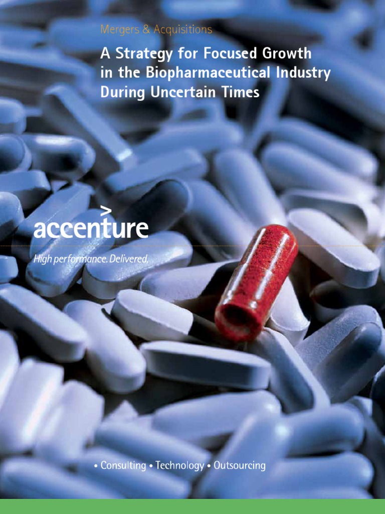 Accenture A Strategy For Focused Growth | PDF | Pharmaceutical Industry ...