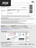 Sydney Opera House Layout and Access Map | PDF