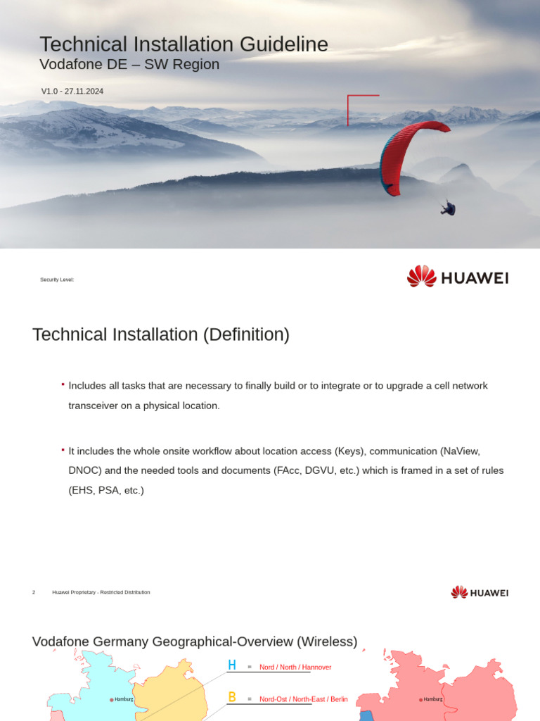 HUAWEI & Erission Guidelines BBU & Antenne& Configuration | PDF ...