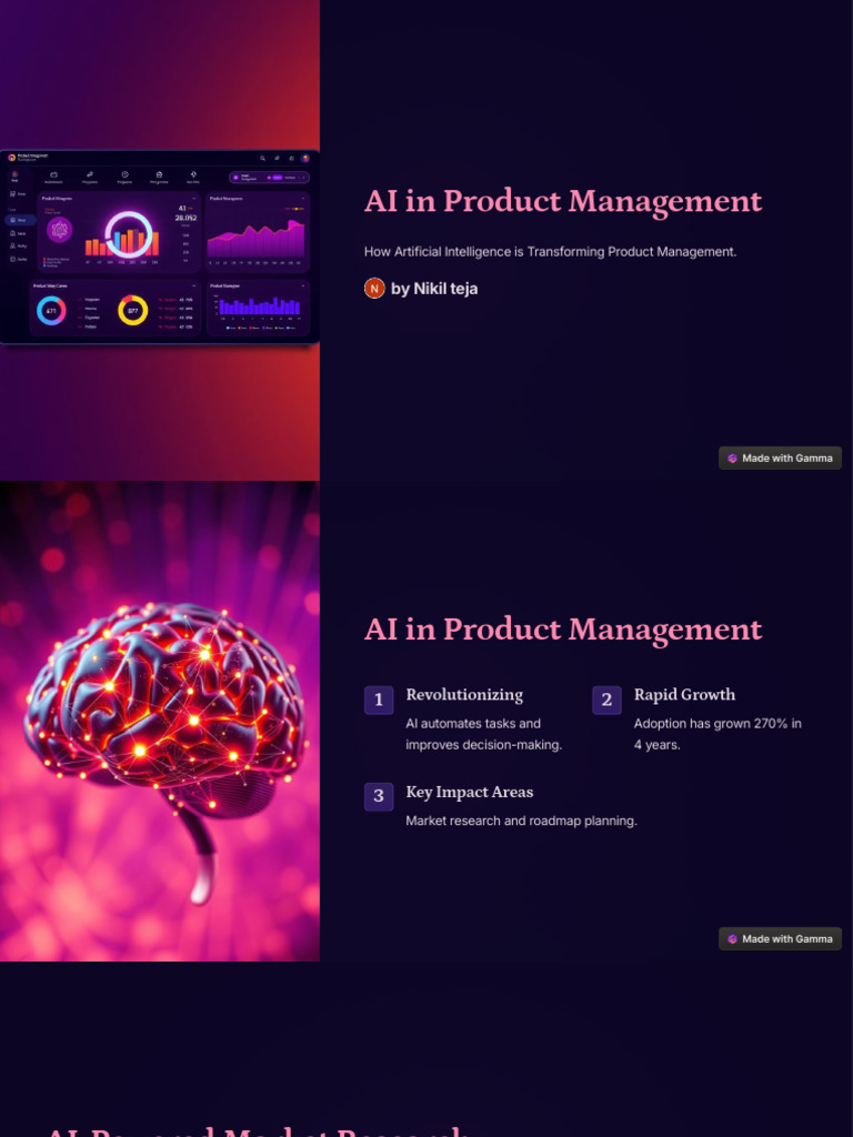 AI in Product Management | PDF
