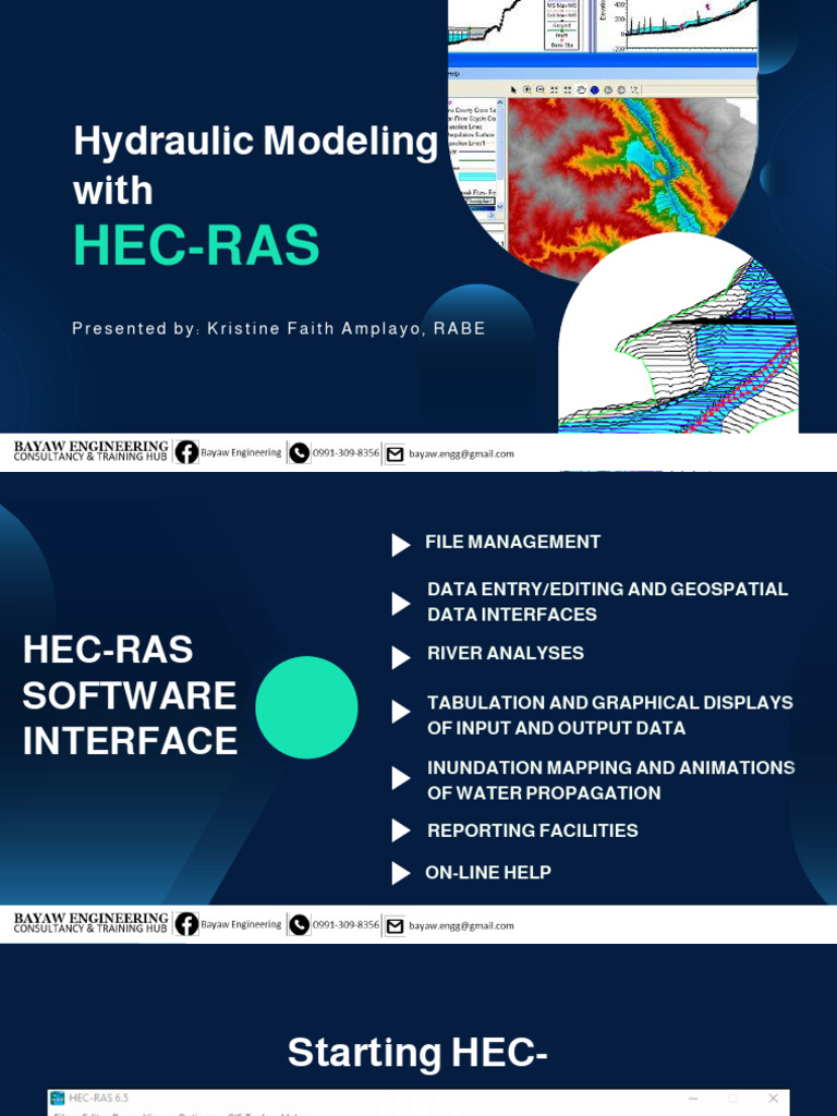 HEC-RAS Hydraulic Modeling Guide | PDF