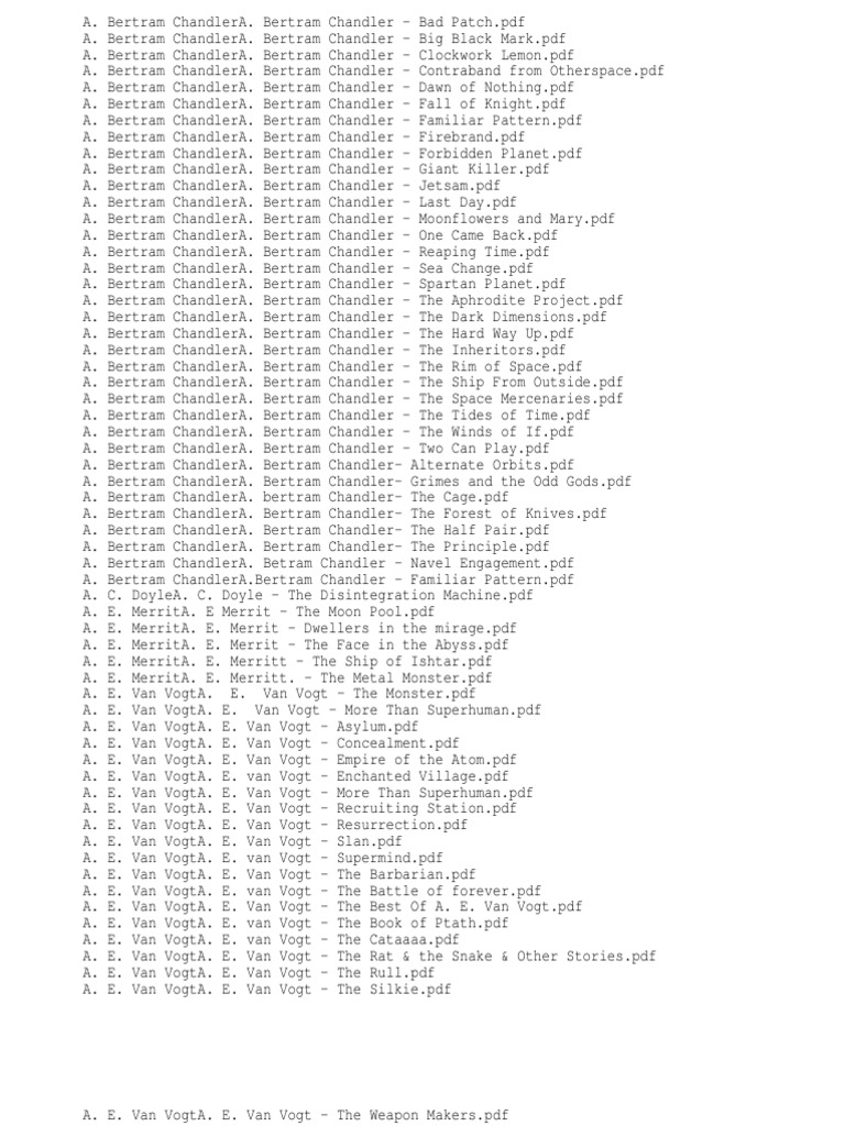 Title List | PDF | Dragonriders Of Pern | Leisure