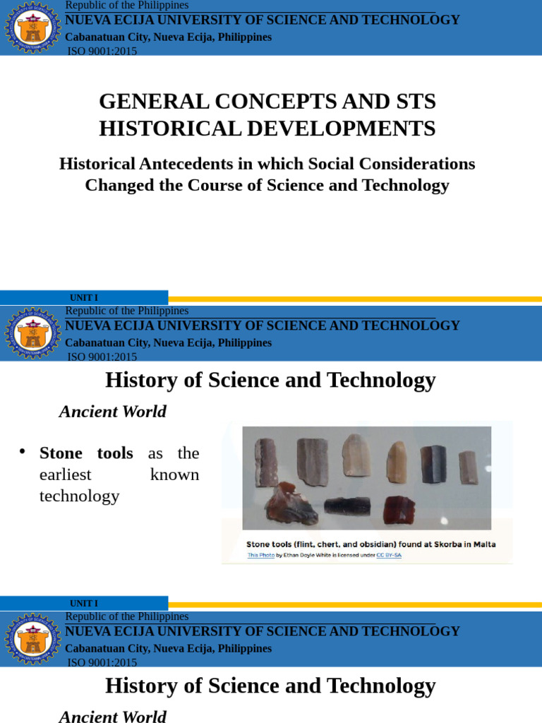 Unit 1 - Introduction of STS | PDF | Science | History Of Science
