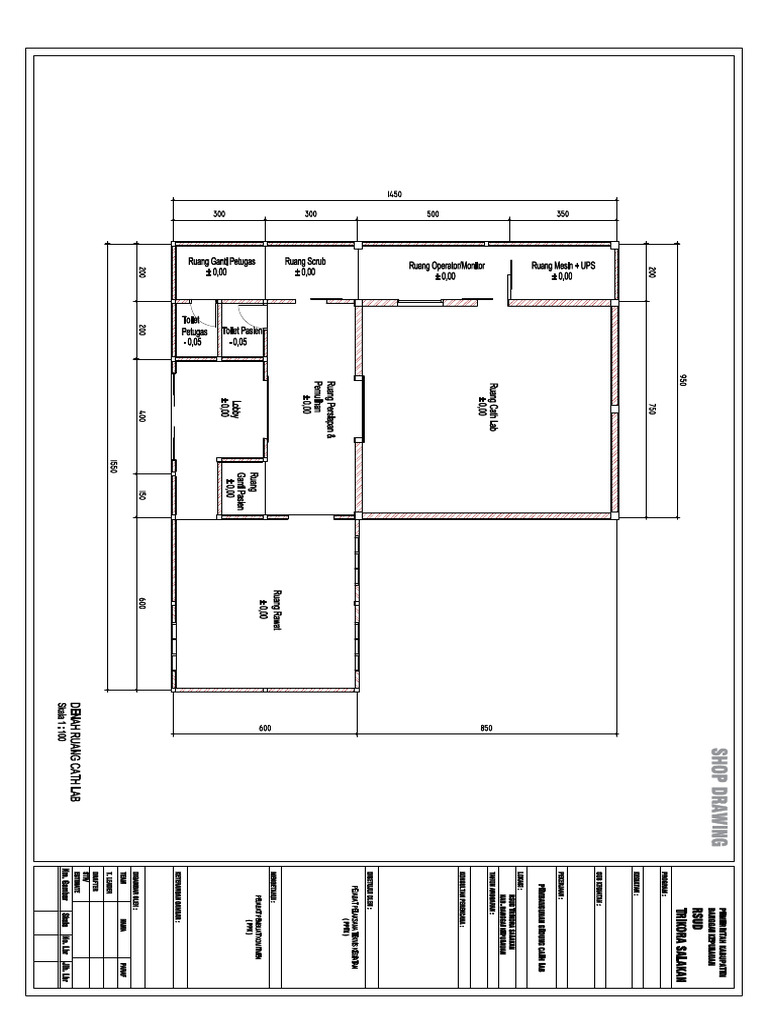 Denah Scath Lab | PDF