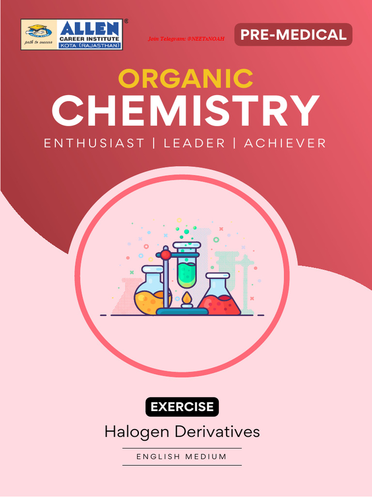 Halogen Derivatives in Organic Chemistry | PDF | Methyl Group | Chlorine