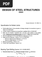 Fin Plate Connection | PDF | Beam (Structure) | Screw