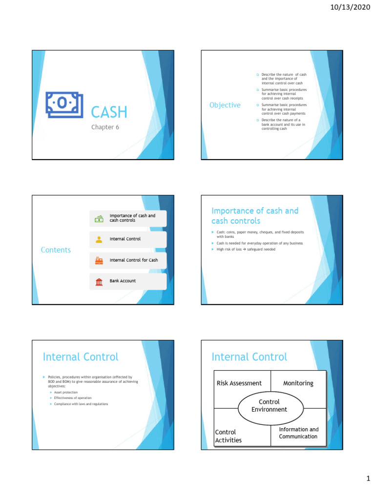 Internal Control Procedures for Cash | PDF | Internal Control | Cash