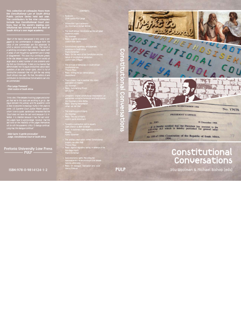 2008 Constitutional Conversations | PDF | Common Law | Rule Of Law
