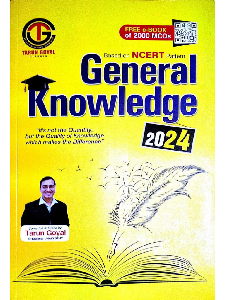 Tarun Goyal GK 2024 Latest Edition - Compress | PDF