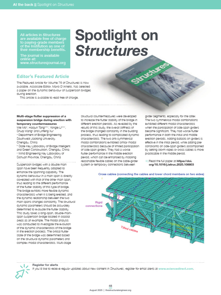 Flutter Stability in Suspension Bridges | PDF | Structural Engineering ...