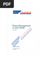 Wave Managment in Sap Ewm | PDF | Warehouse | Computing