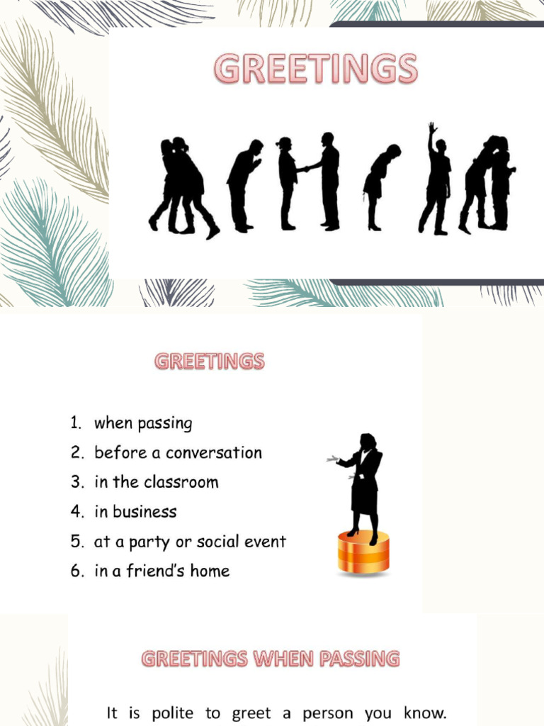 Greeting | PDF