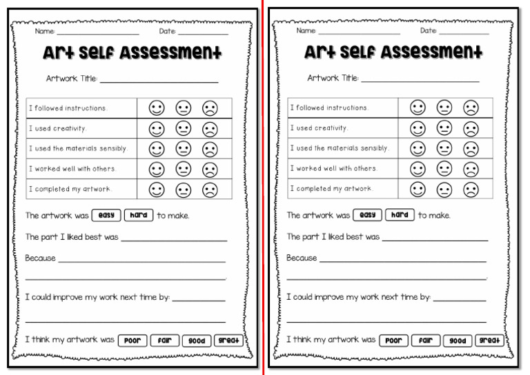 Art Self Assessment | PDF