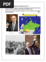 End of The Cold War Essay - Gorbachev Reforms | PDF | Apartheid | Soviet Union