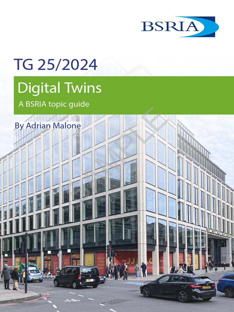 TG 25 - 2024 Digital Twins SAMPLE | PDF | Building Information Modeling ...