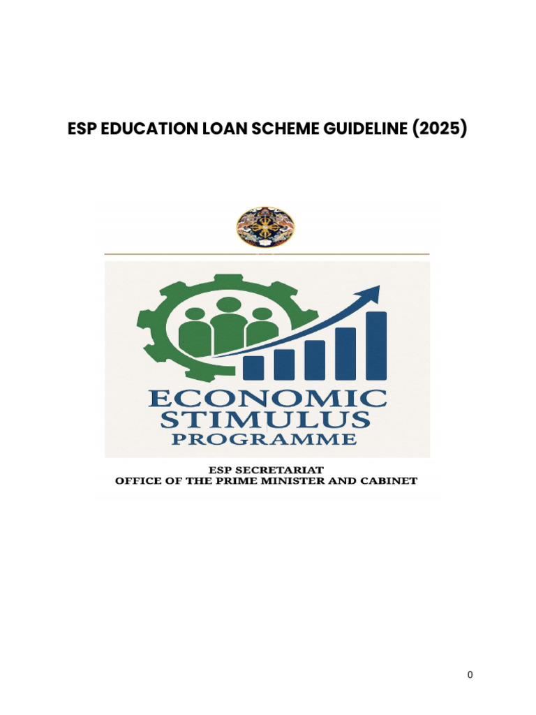 ESP Education Loan Scheme Overview 2025 | PDF | Vocational Education ...