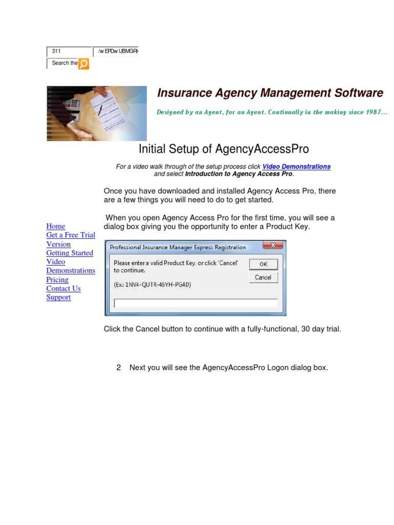 Insurance Agency Management Software | PDF | Zip Code | Insurance