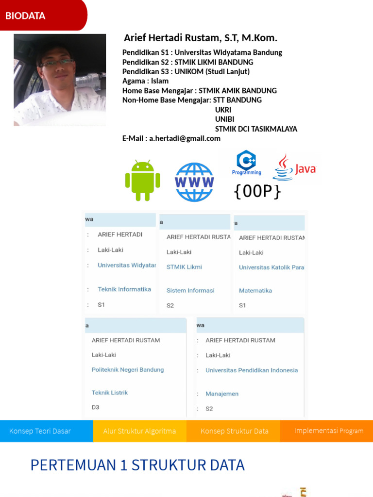 ##PEMBUKA 01 Review Array, Pointer Dan Struktur | PDF