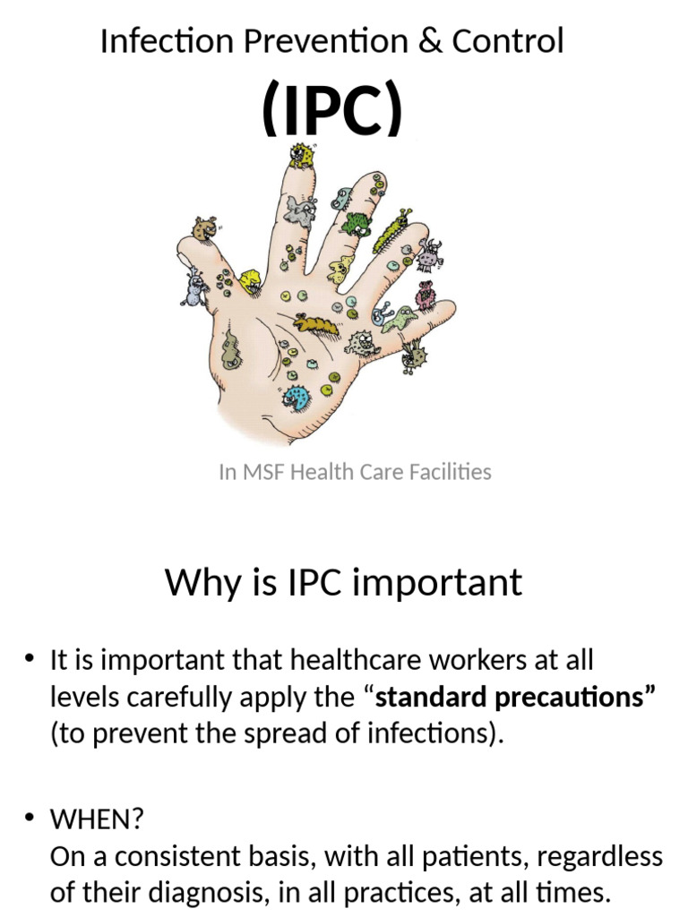 Infection Prevention & Control Nov 17 Update | PDF | Personal ...