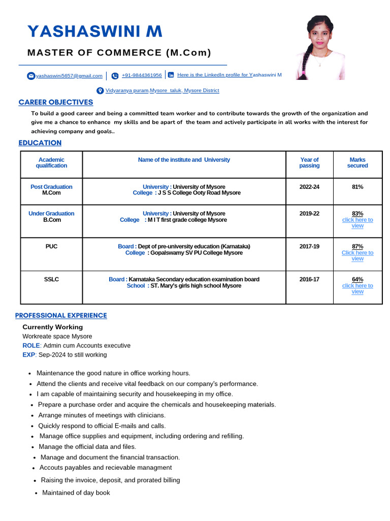 White Blue Modern Business Analyst Resume | PDF