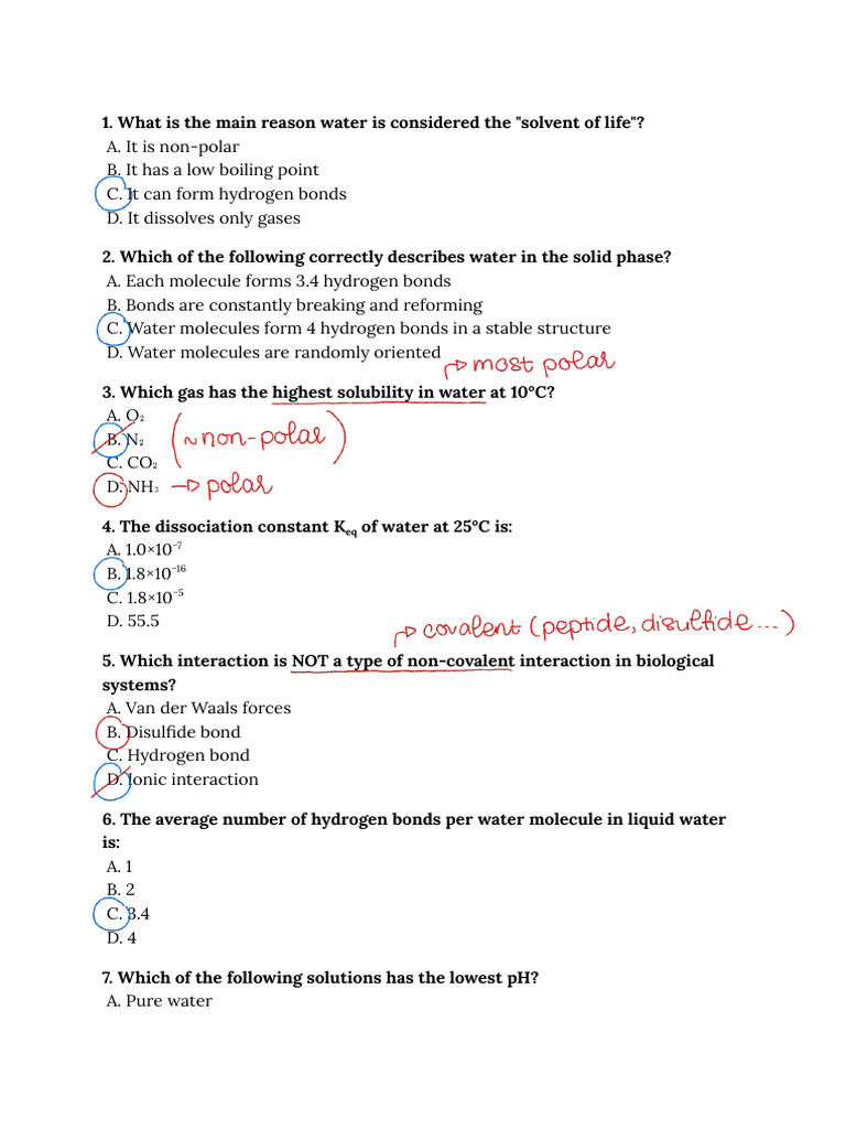 2 - Water - Test - 250620 - 173426 | PDF | Properties Of Water | Water