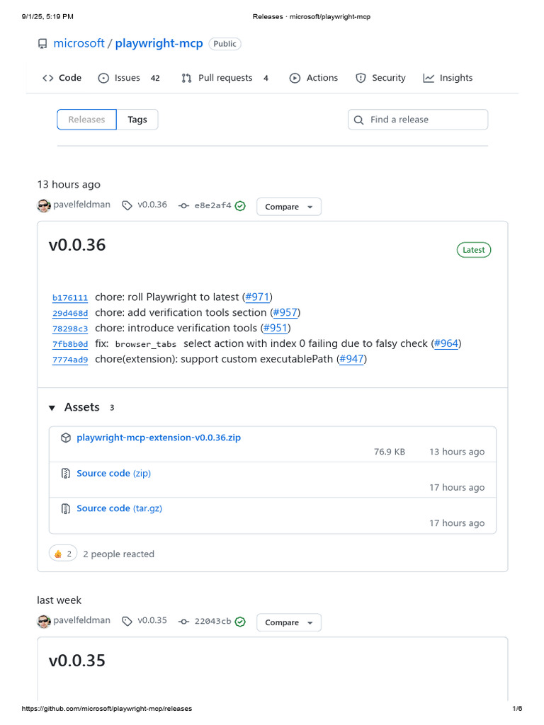 Releases Microsoft - Playwright-Mcp | PDF | Command Line Interface | Computer Architecture